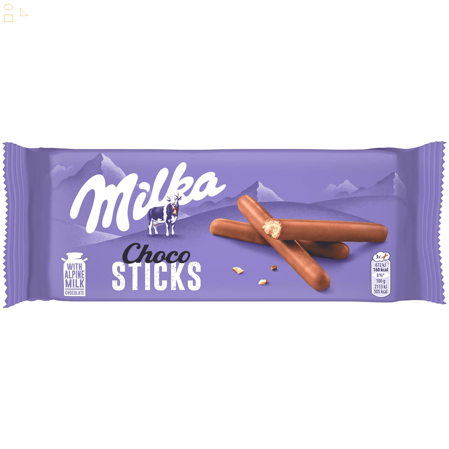 Milka Choco Sticks 112G - Walmart.com