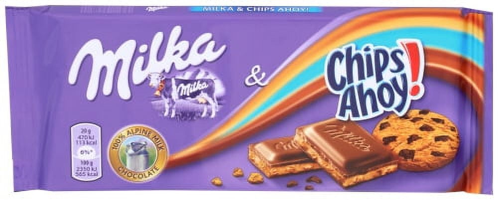 Milka Chocolate Cookie with Chips Ahoy 3.5 oz (Pack of 22) - Walmart.com