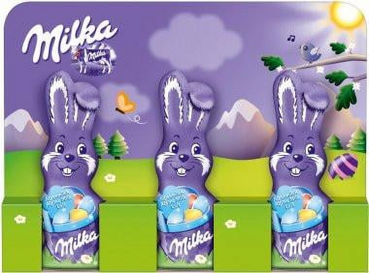 Milka Chocolate Easter Bunny, Alpine Milk, (3 x 15g) - Walmart.com