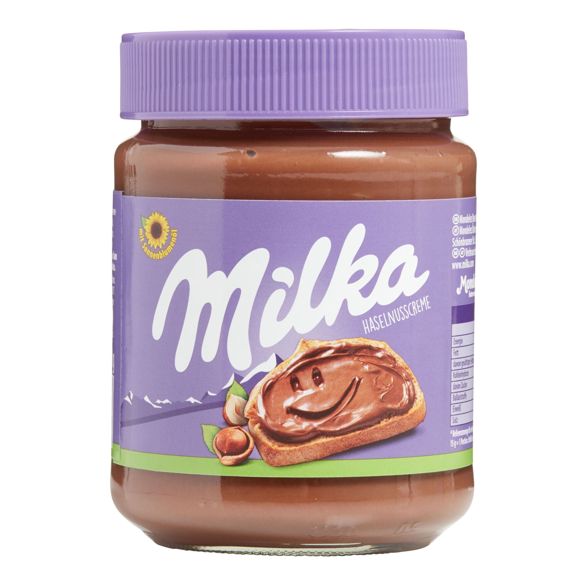 Milka Hazelnut Cream Spread 12.35 oz Pack of 2 - Walmart.com