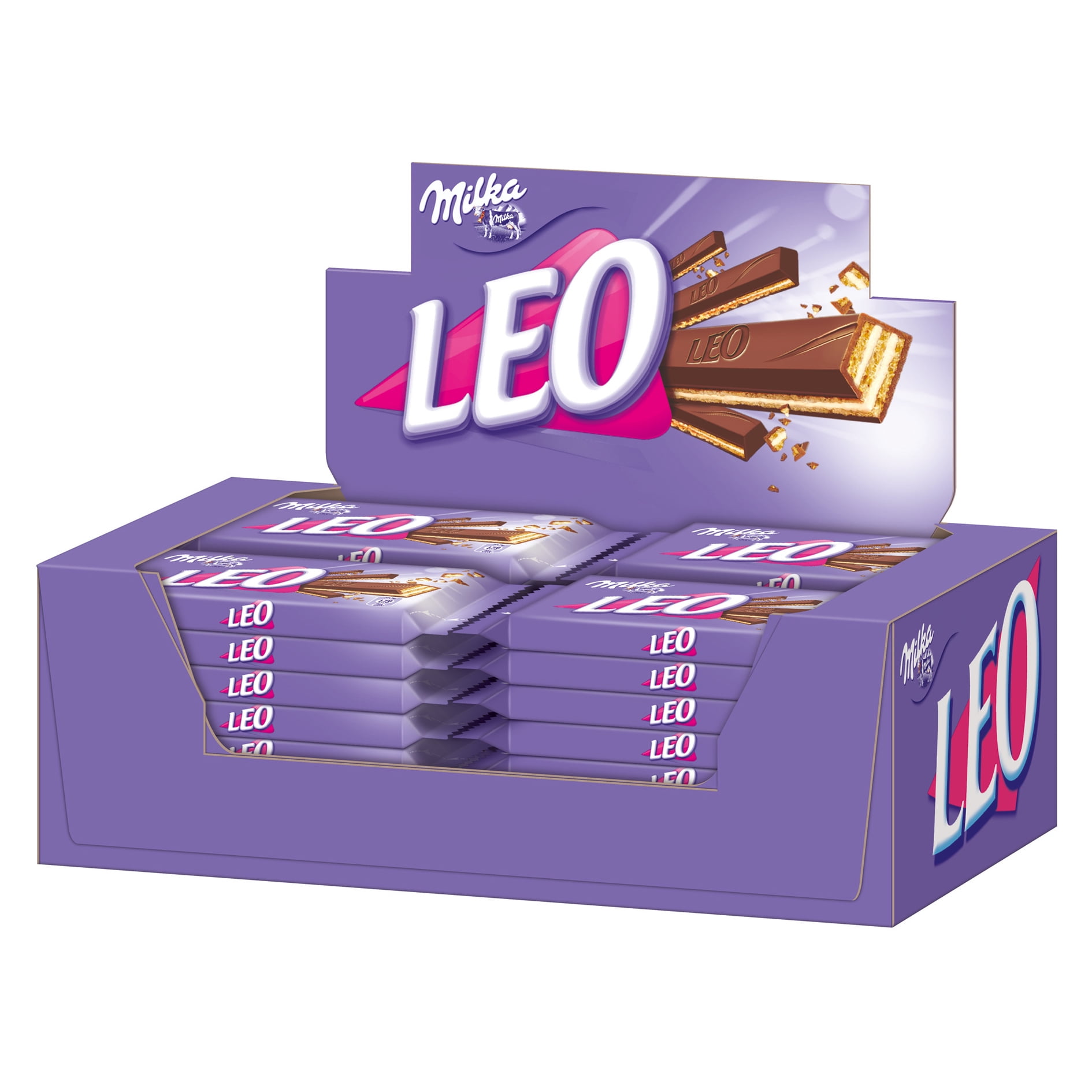 Milka LEO Chocolate Wafer Candy Bars - 32 Bars Philippines | Ubuy