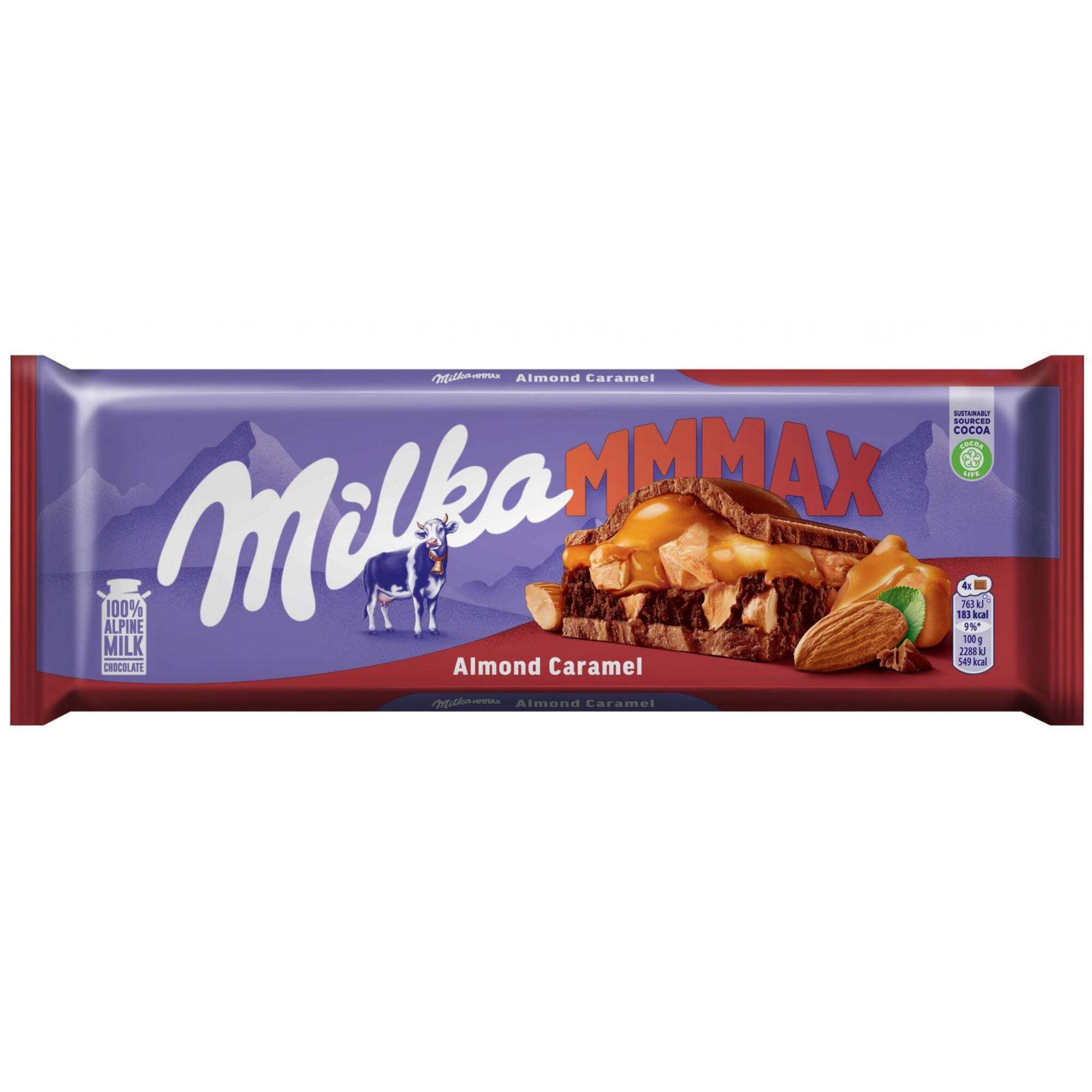 Milka MMMAX Almond Caramel (Mandel Karamell) - Walmart.com