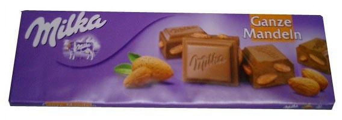 Milka Milk Chocolate with whole Almonds, 300g - Walmart.com