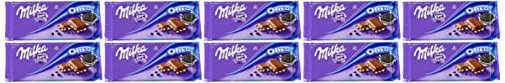 Milka Oreo Bar 100g (10-pack) - Walmart.com