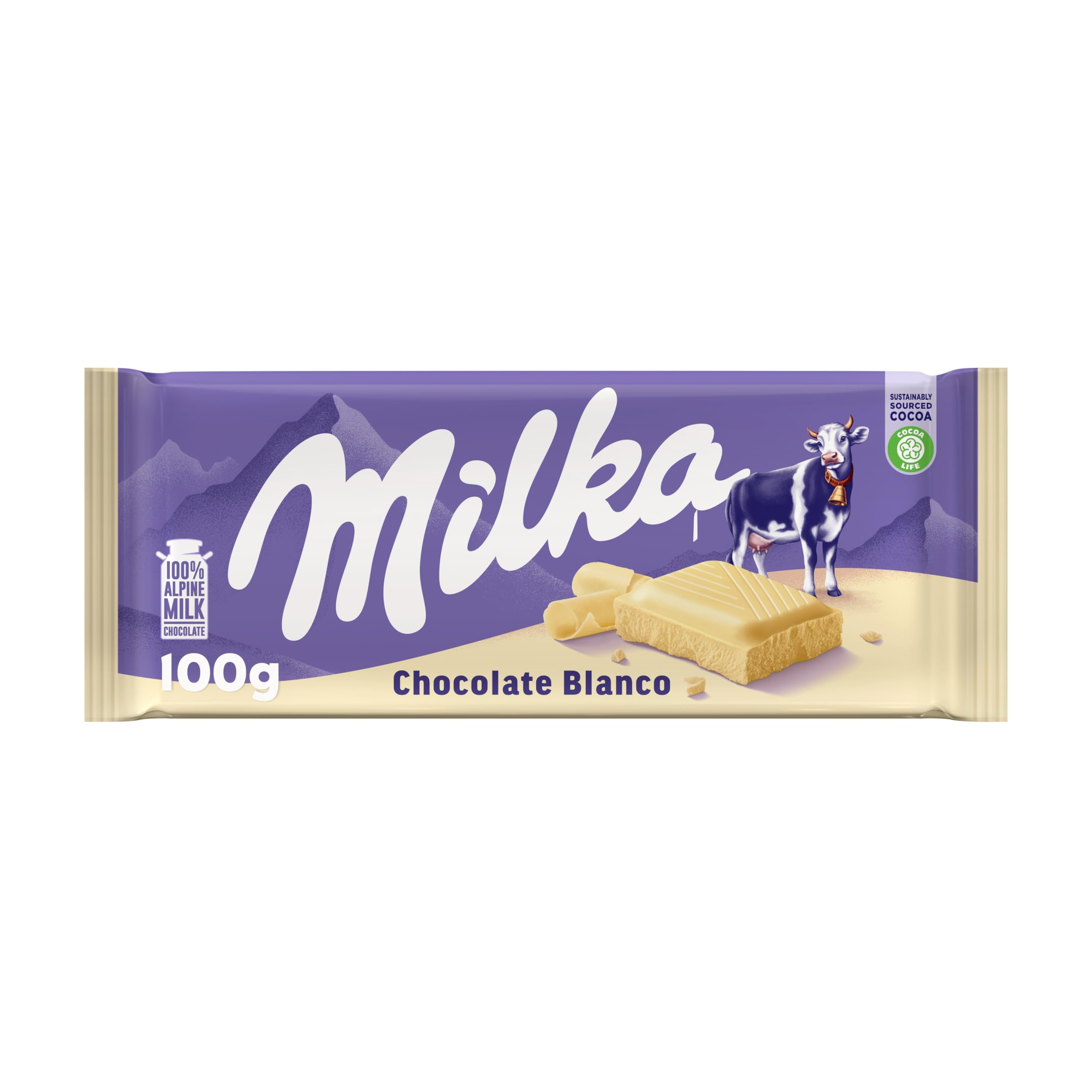 Milka White Chocolate - 90g BCF26 - Walmart.com