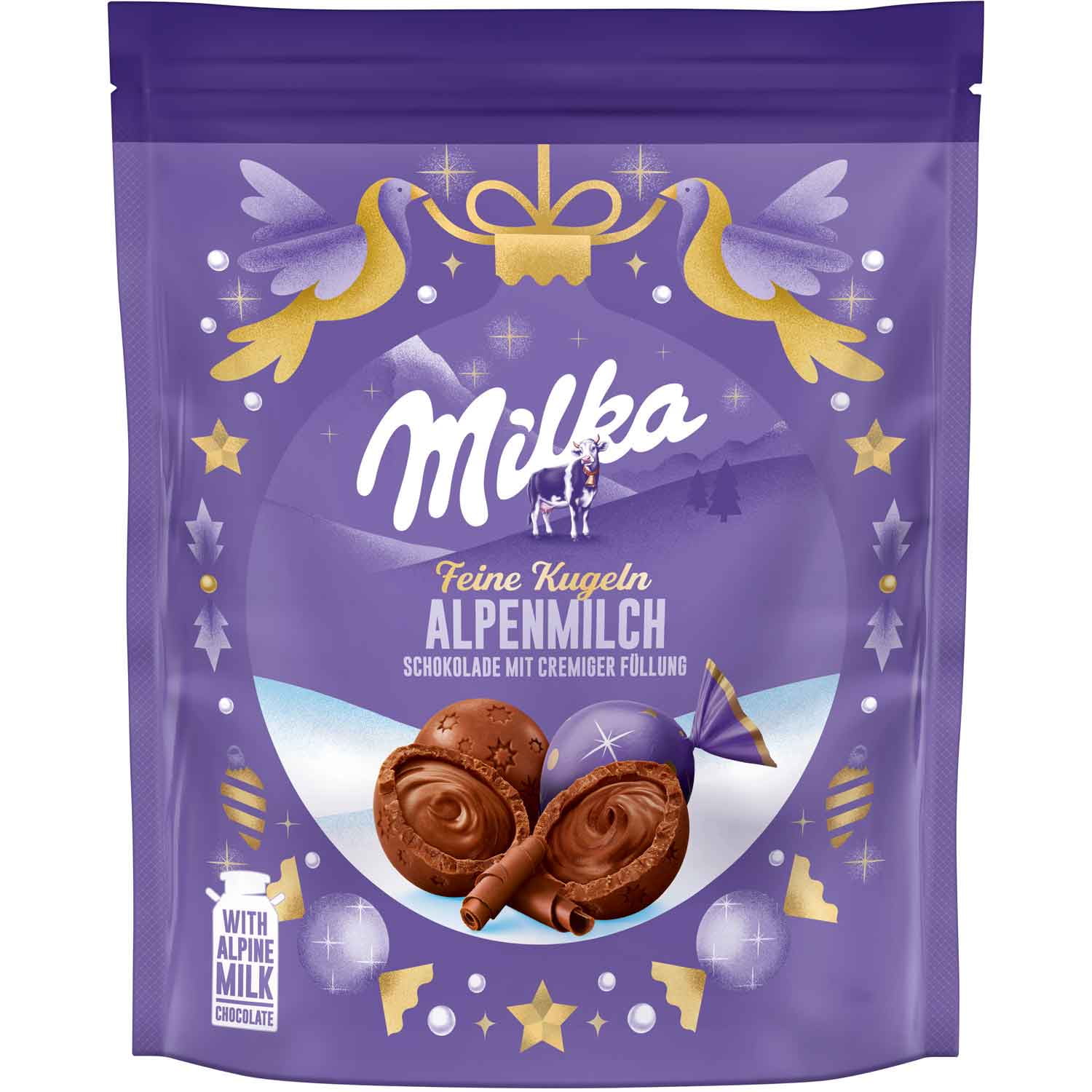 Milka chocolate balls: MILK CHOCOLATE CREAM 90g/3.17 oz - 1 bag ...