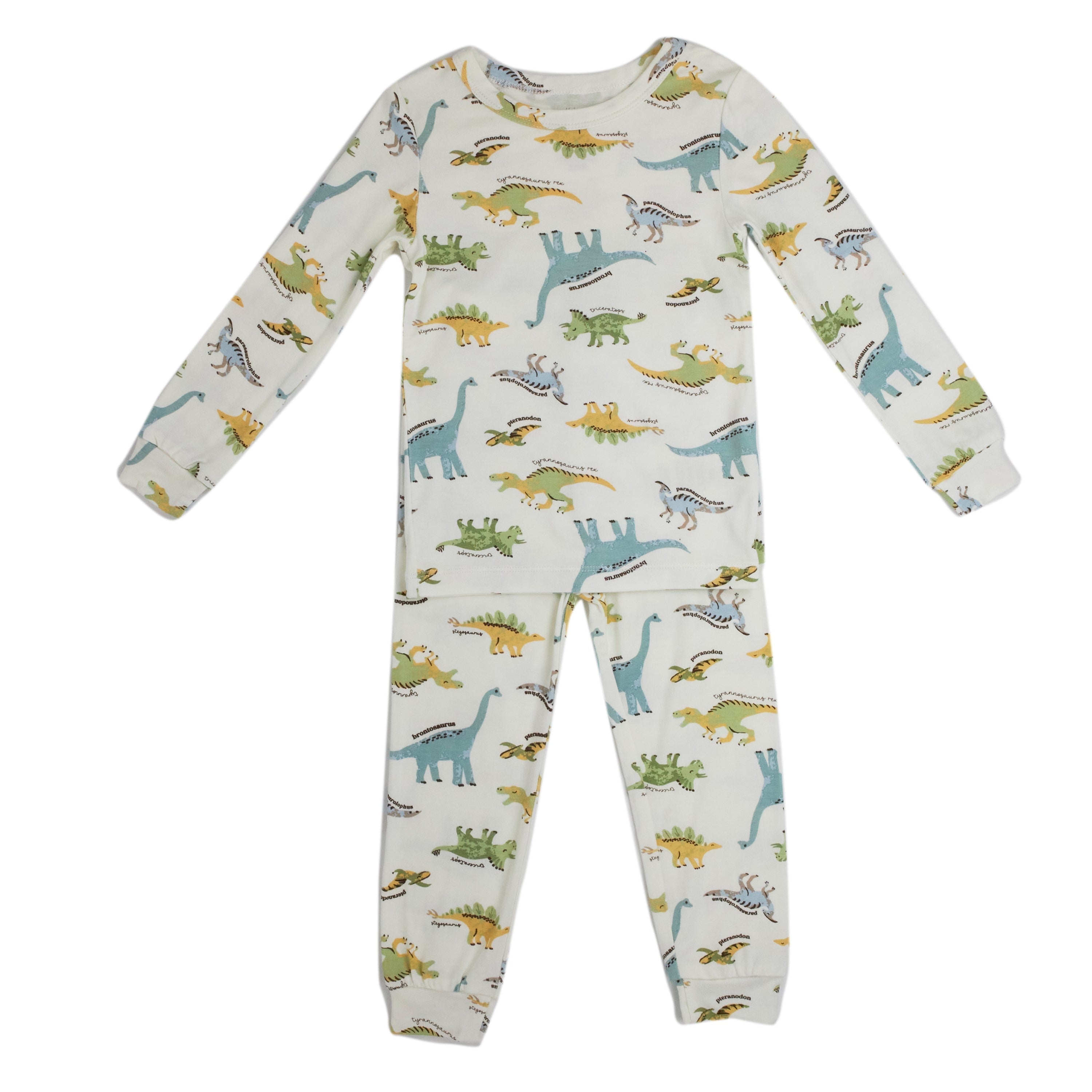 Milkberry Soft Bamboo Pajamas Infant Pajama Set Boys in White Large ...