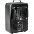 Milkhouse Space Heater, 1300W/1500W Electric Heater with Thermostat, 3 ...