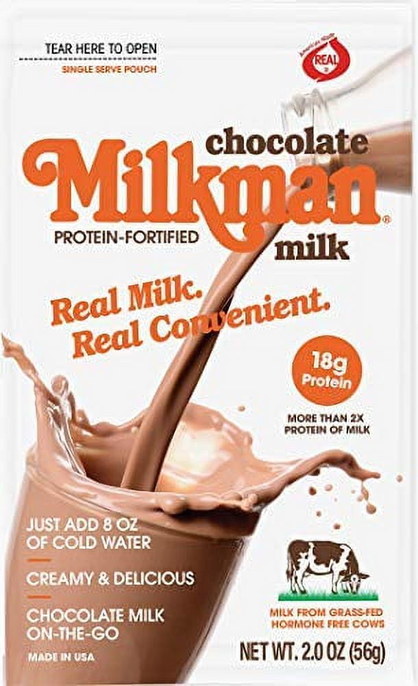 Milkman Chocolate Milk with 18g of Protein – Instant Dry Chocolate Milk ...