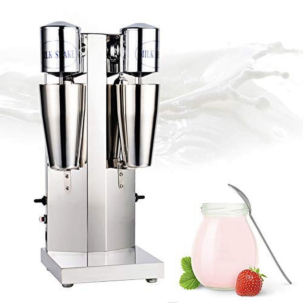 Milkshake Maker Machine, Double Heads Commercial Milkshake Mixer ...