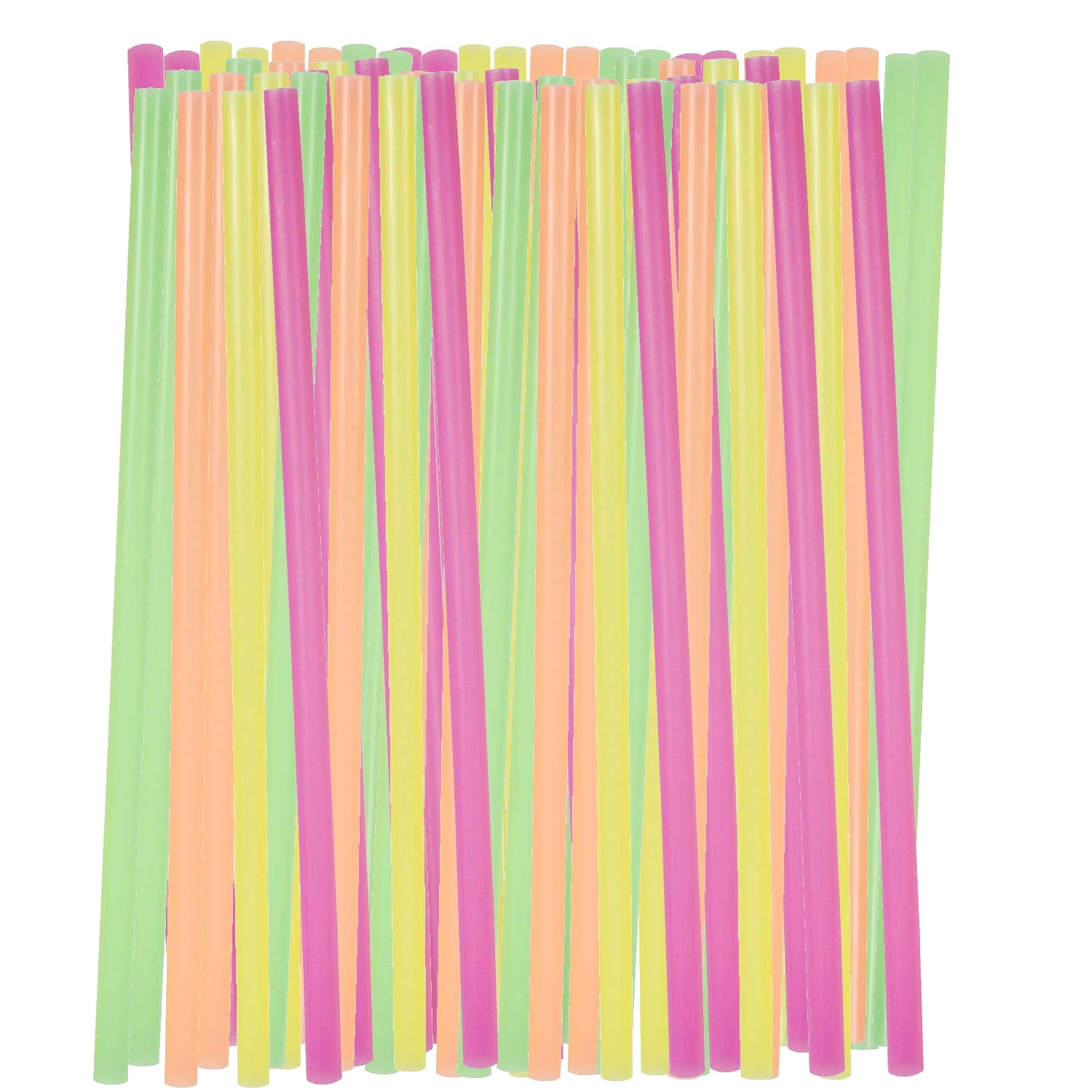 Bulk Pack of 90 Wide Beverage Straws for Milkshakes and Smoothies ...