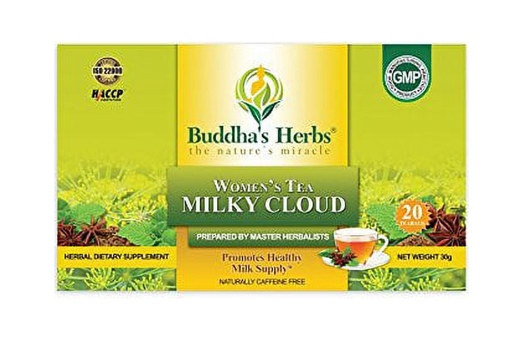 Milky Cloud Tea - Herbal Lactation Tea for Breast Feeding WOMEN ...