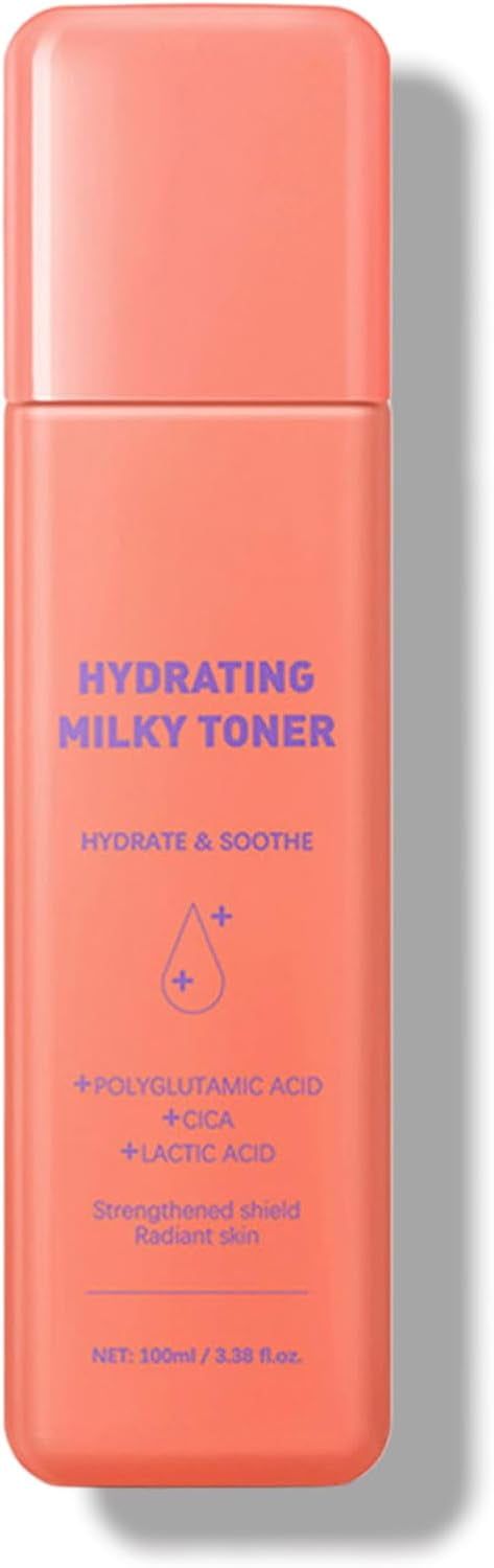 Milky Toner for Face - Hydrating & Soothing Facial Toner with Dewy ...