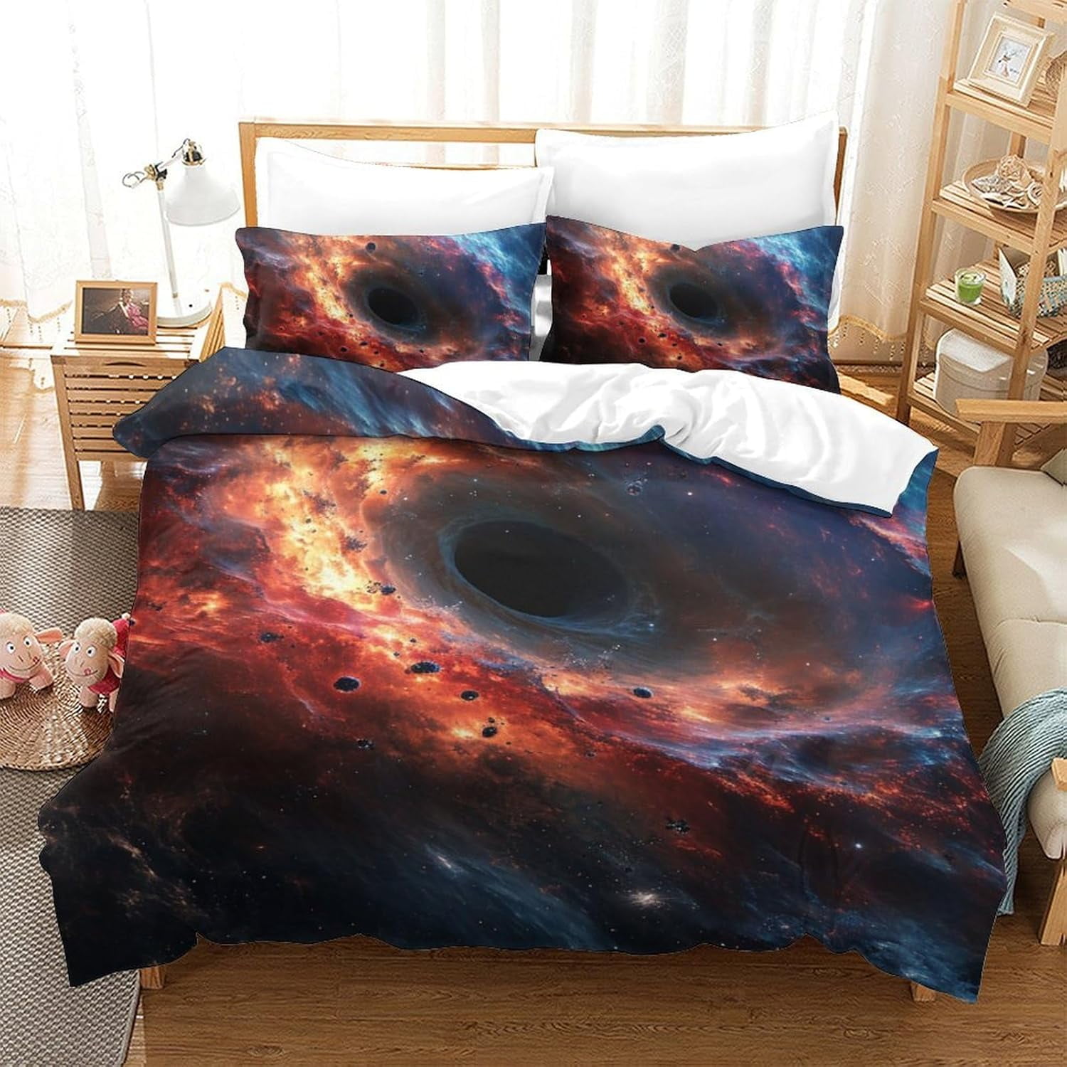 Milky Way Bedding Set Comforter Covers 3D Printed Quilt Cover Duvet ...