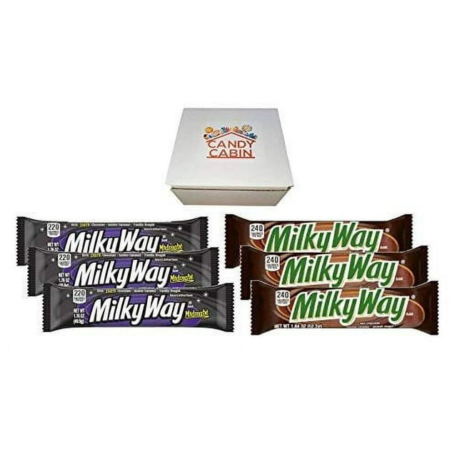 Milky Way Candy Bars Assorted Variety Box by CANDY CABIN Midnight ...