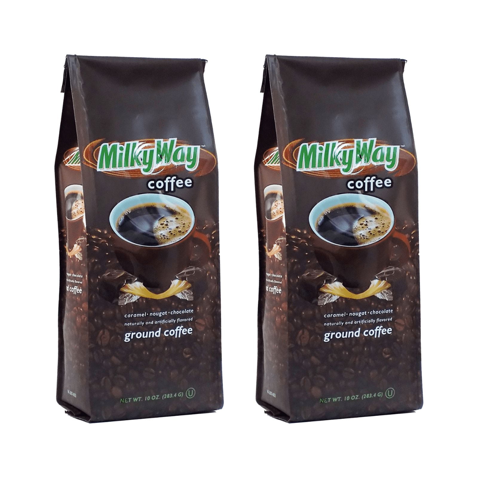 Milky Way Caramel, Nougat & Chocolate Flavored Ground Coffee, 10 oz bag ...