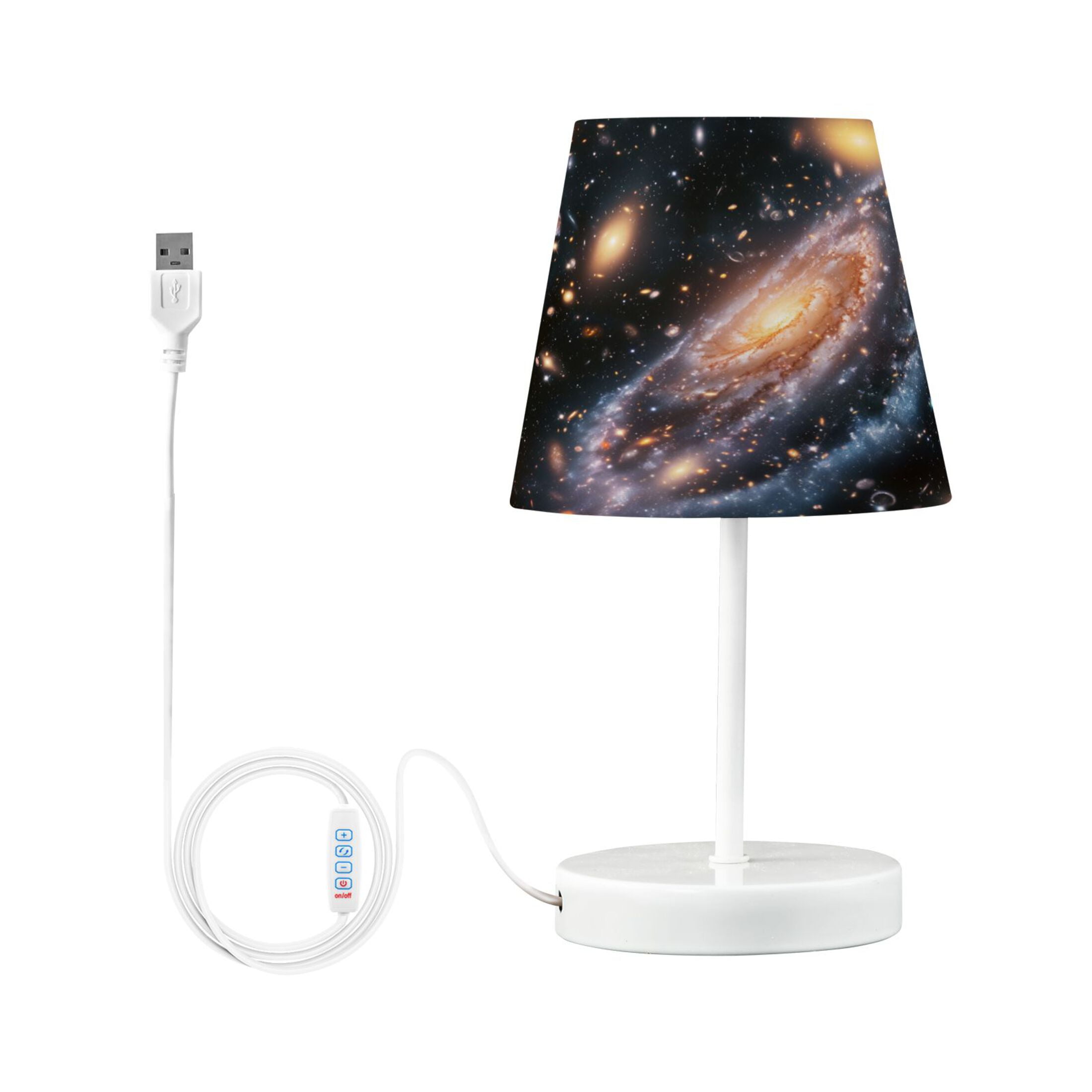 Milky Way Desk Lamp LED Table Nightstand Lamps with 3 Color ...