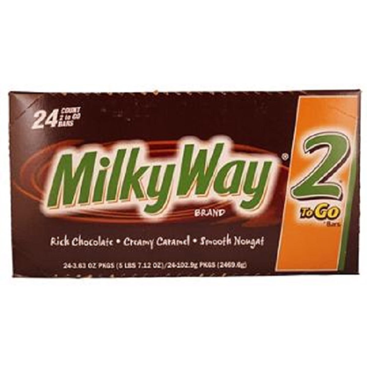 Milky Way, King Size Chocolate, Count 24 (3.63 oz) - Chocolate Candy ...