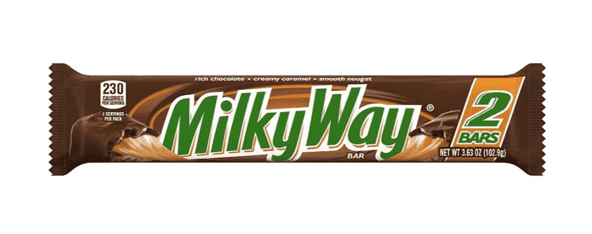Milky Way King Size Creamy Caramel Snack Bar, 3.63 Oz., 1-Pc. - Walmart.com