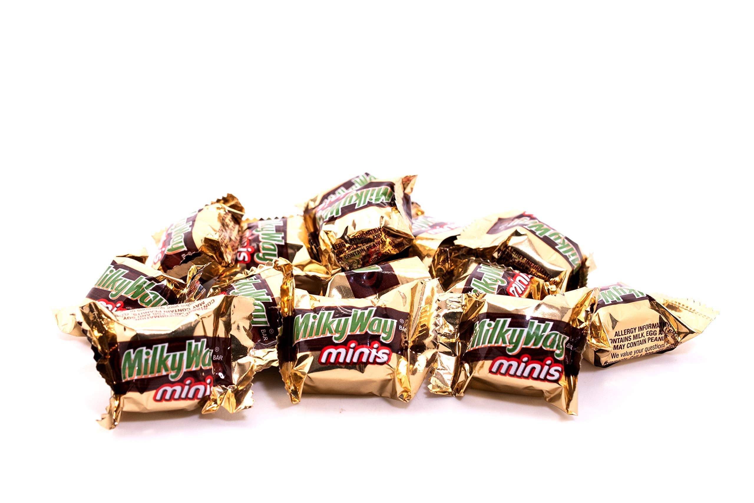 Milky Way Milk Chocolate Minis - 5 LB Resealable Stand Up Storage Bag ...
