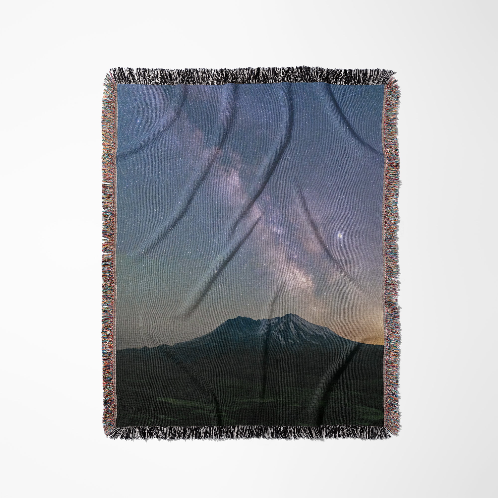 Milky Way Over Mt. St. Helens, Active Stratovolcano, Washington State ...