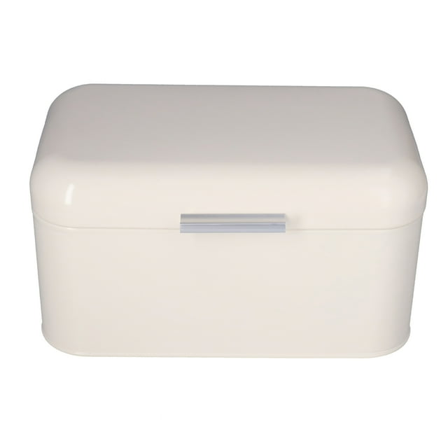 Loewten Milky White Bread Box, Large Capacity, Odorless, Anti ...