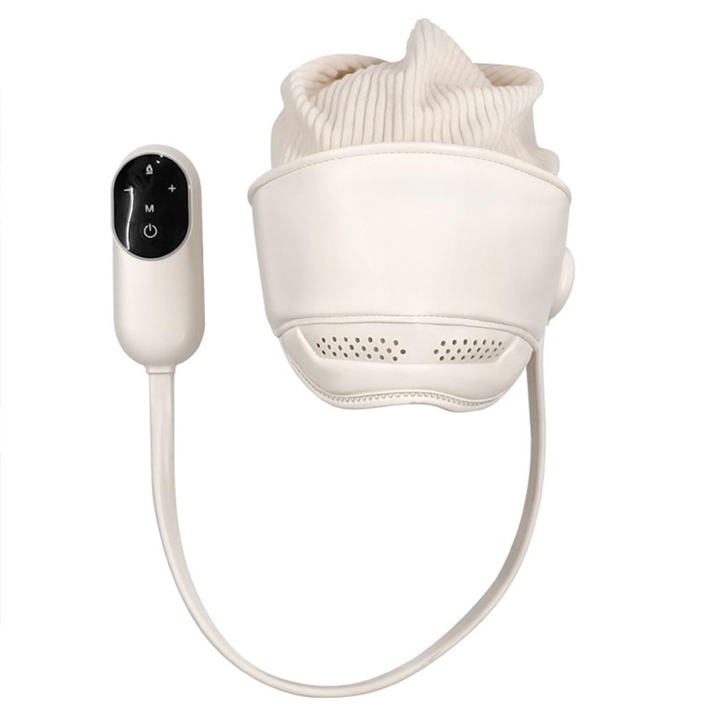 Milky White + Hooded Model With English Packaging Head Massager ...