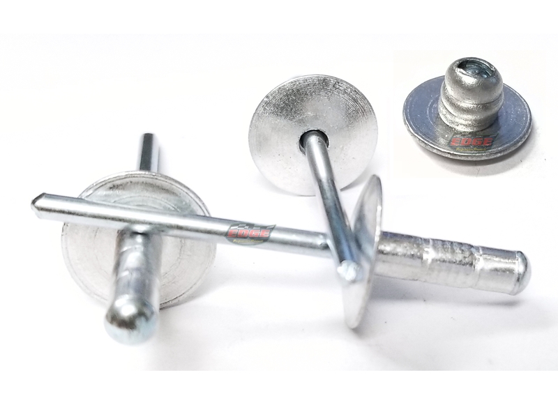 Mill 3/16" Pop Rivet Large Head Aluminum Steel Mandrel Multi Grip ...