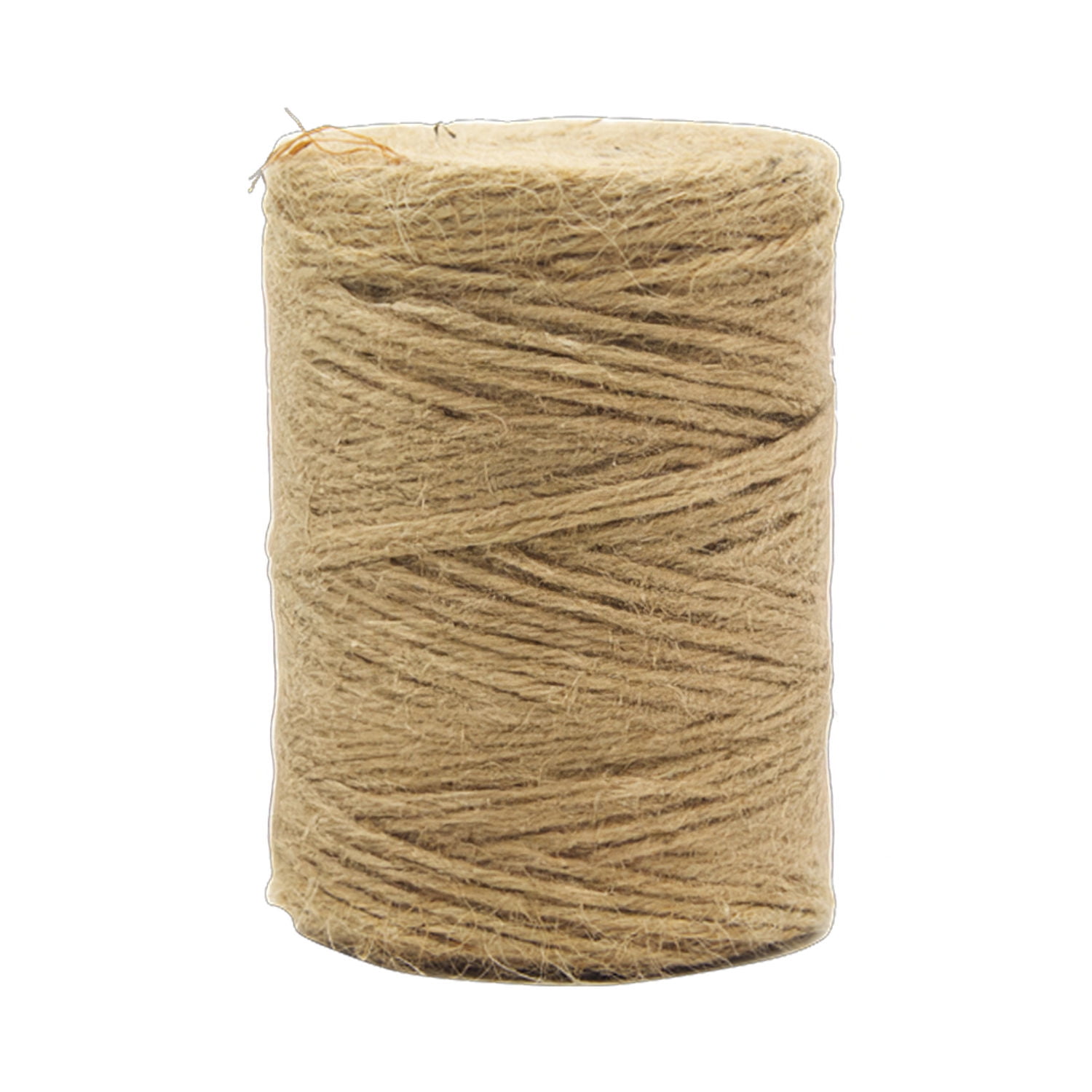 Mill Farm 3ply Natural Jute Twine Spool Large 250g/ 185m - Walmart.com