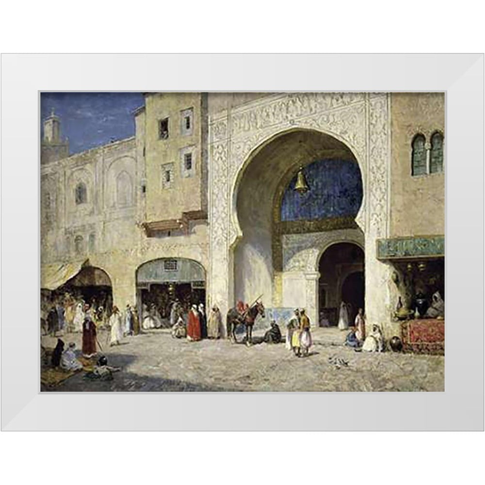 Millar, Addison Thomas 14x11 White Modern Wood Framed Museum Art Print ...