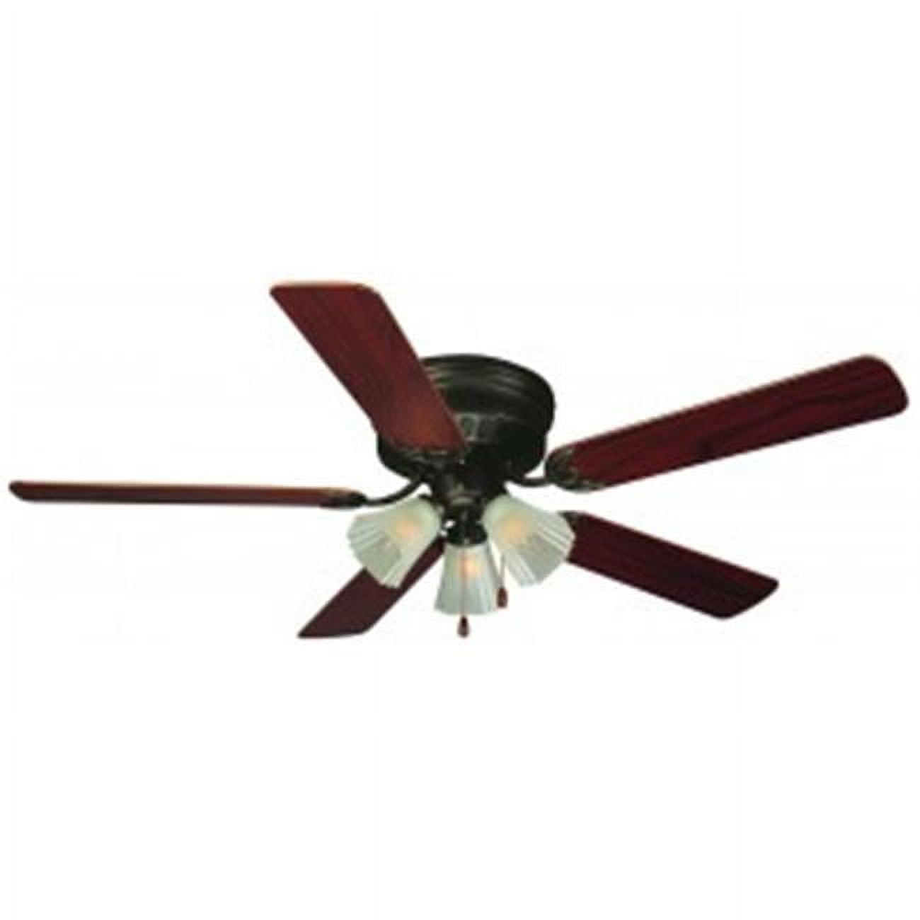 Millbridge 52 in. 3-Light 5-Blade Hugger Mount Ceiling Fan - Walmart.com