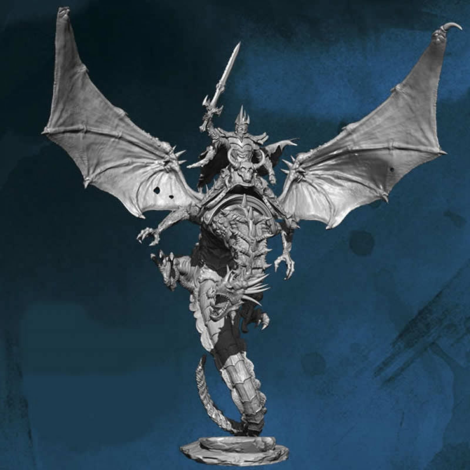 Millendarr Frostwind Flying Dragon Figure Kit 28mm Heroic Scale ...
