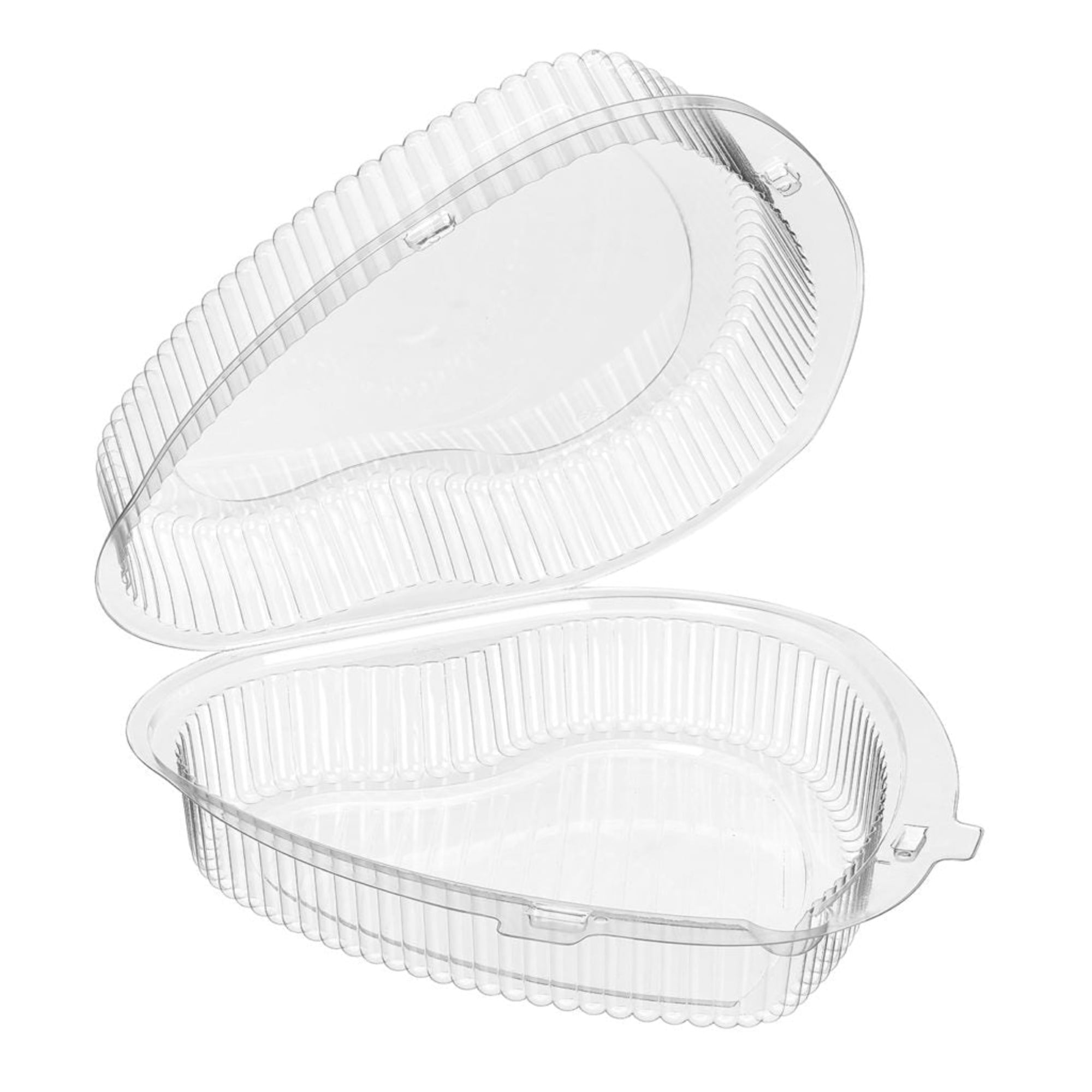To Go Packaging 9" Heart Hinge Clear Cont. - 150/case - Walmart.com