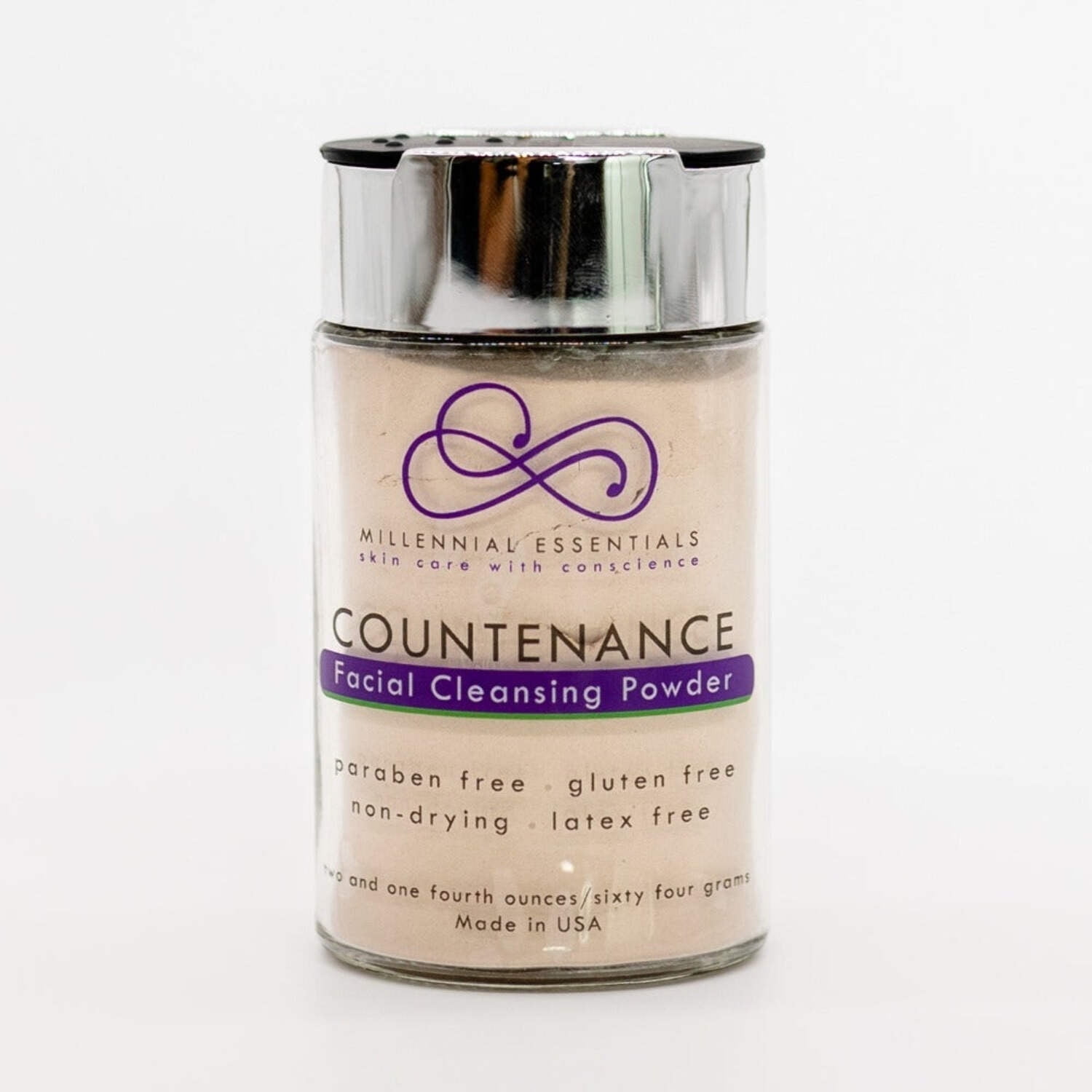 Millennial Essentials Countenance Facial Cleansing Powder, 2.25 oz ...