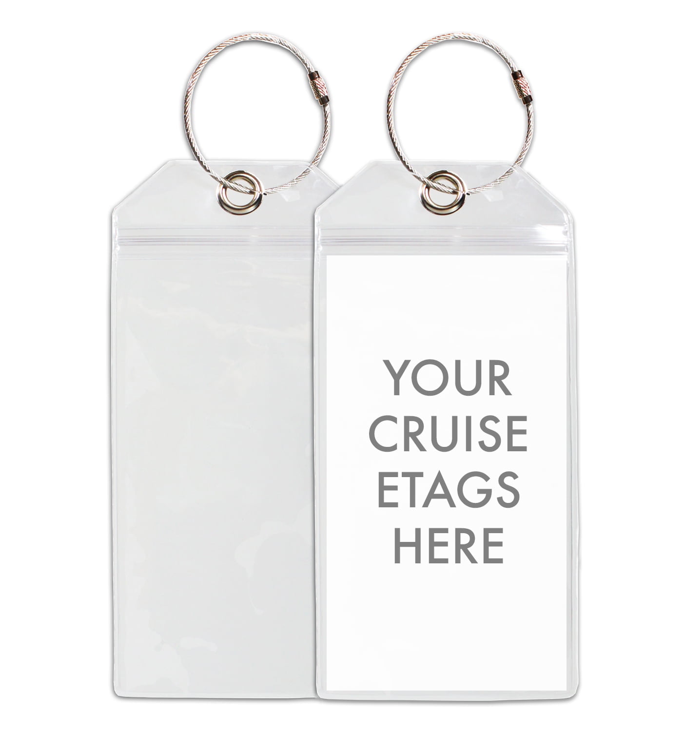 Millennial Essentials Cruise Tags - Cruise Ship Luggage Etag Holder ...