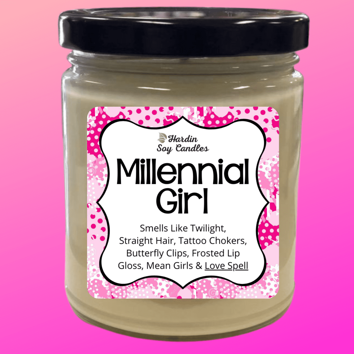 Millennial Girl Soy Candle - Walmart.com