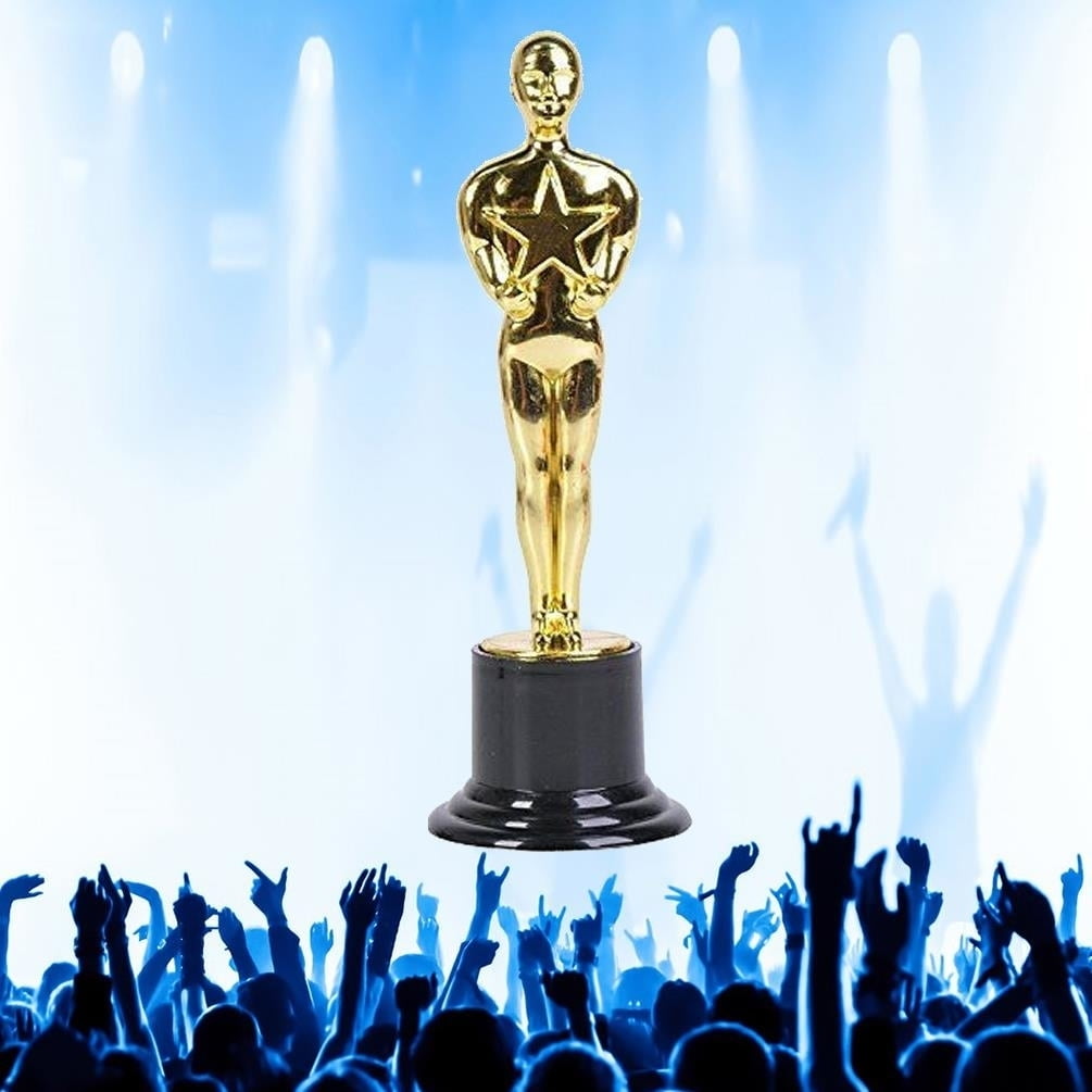 Millennial Participation Gold Trophy 12pk Novelty Party Favor Awards ...