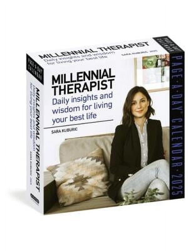 Millennial Therapist Page-A-Day(r) Calendar 2025 : Daily Insights and Wisdom for Living Your ...