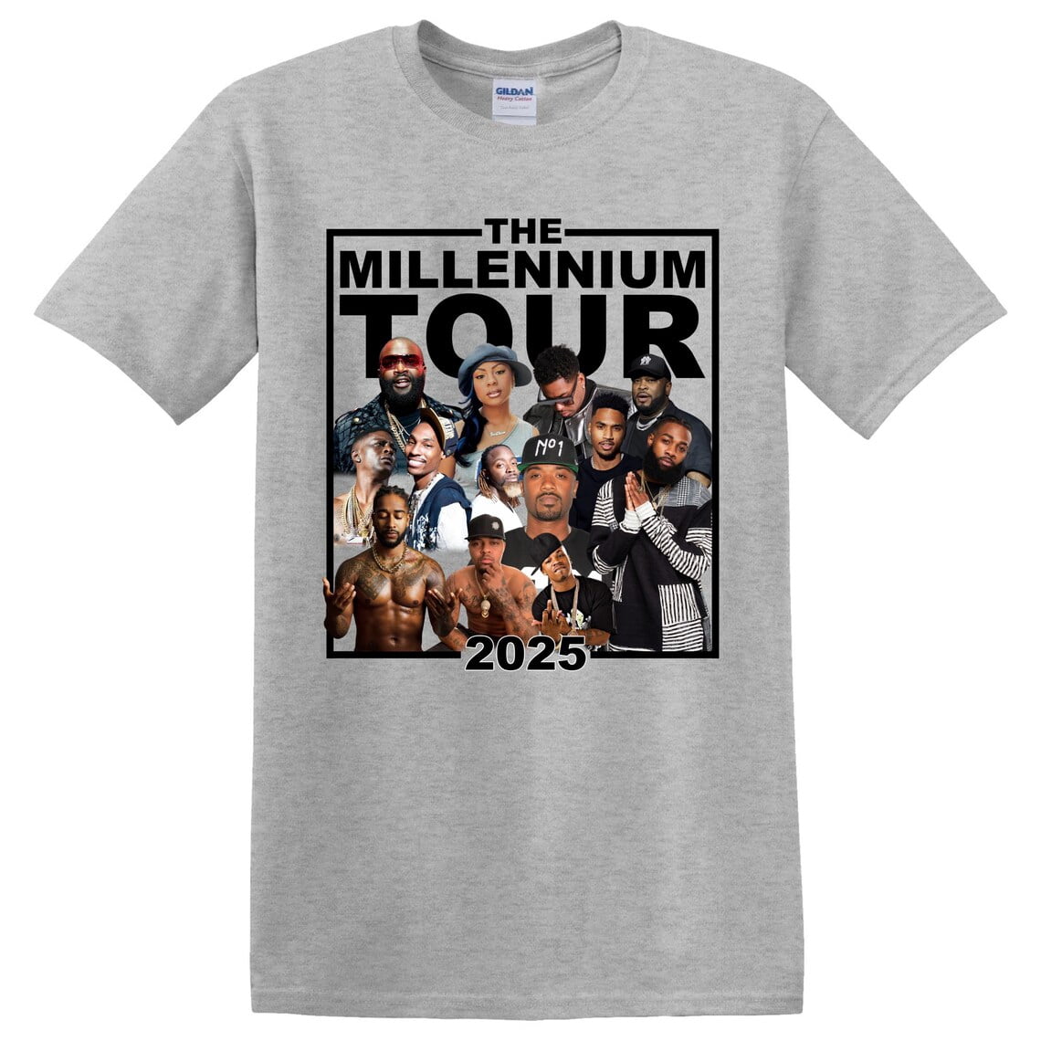 Millennium 2025 Tour Fan, Gift, Concert Tshirt The Millennium Tour 2025 ...