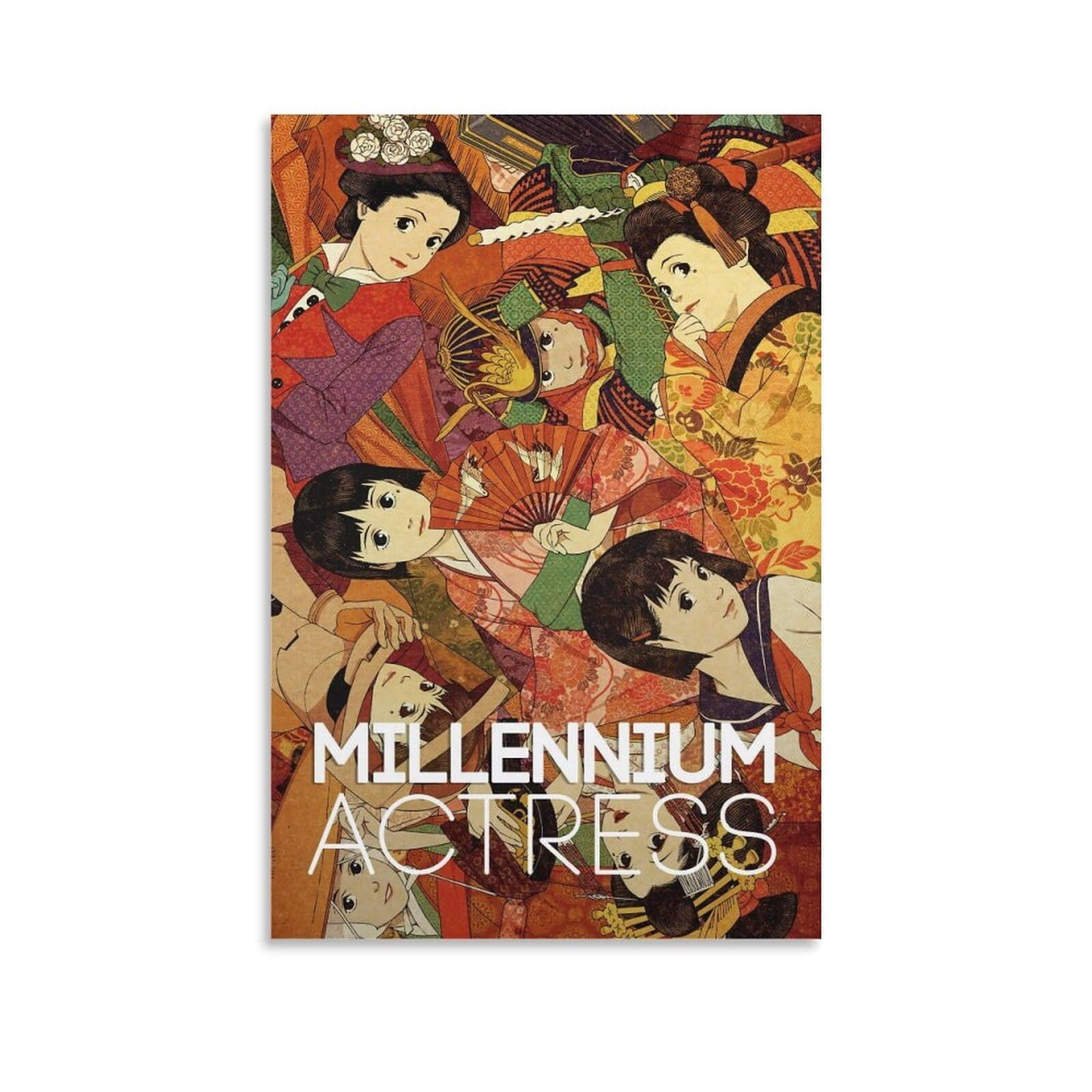 Millennium Actress Anime Poster Exquisite Poster Canvas Art Poster And ...