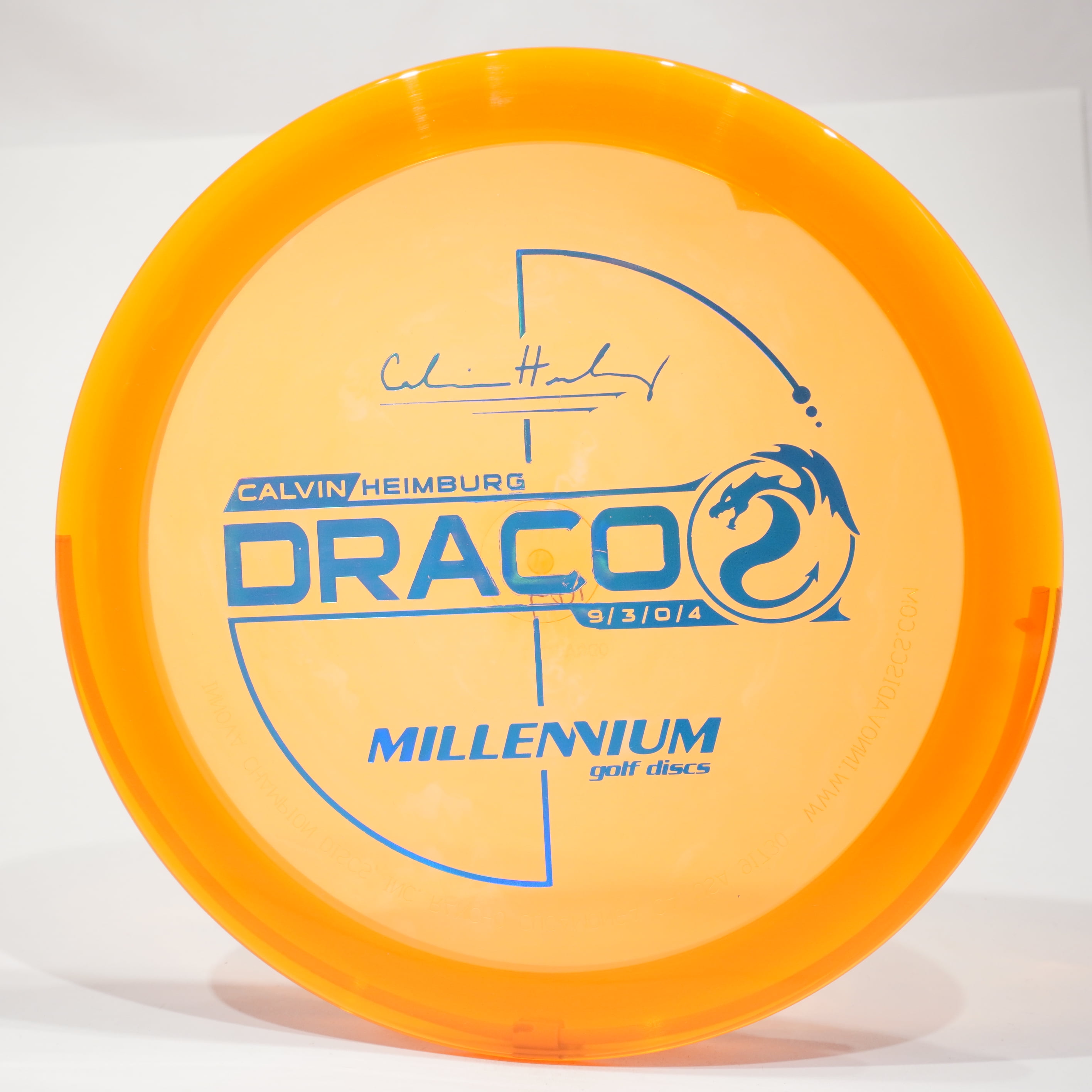 Millennium Calvin Heimburg Quantum Draco - Signature Series Disc Golf ...