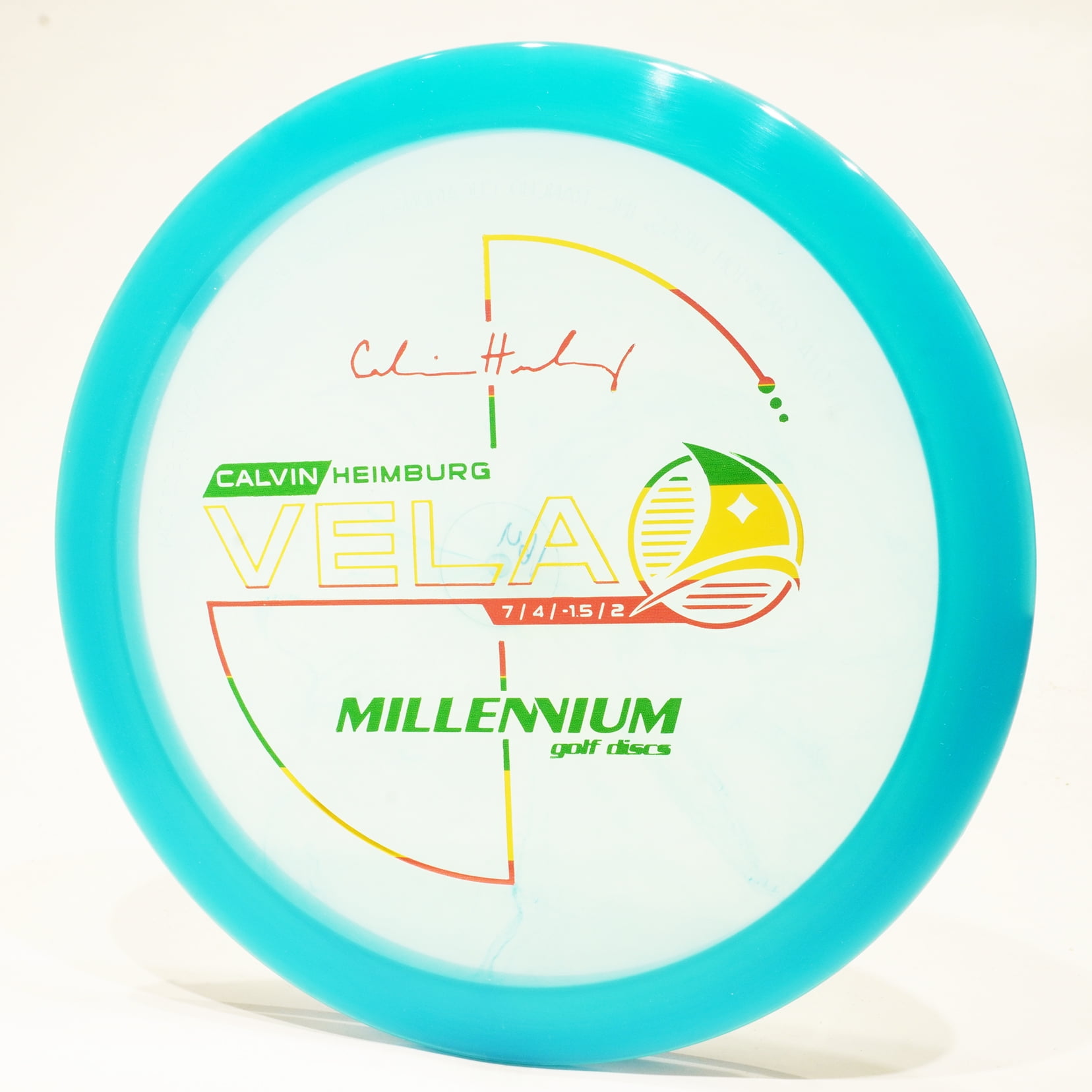 Millennium Calvin Heimburg Quantum Vela - Disc Golf Fairway Driver ...