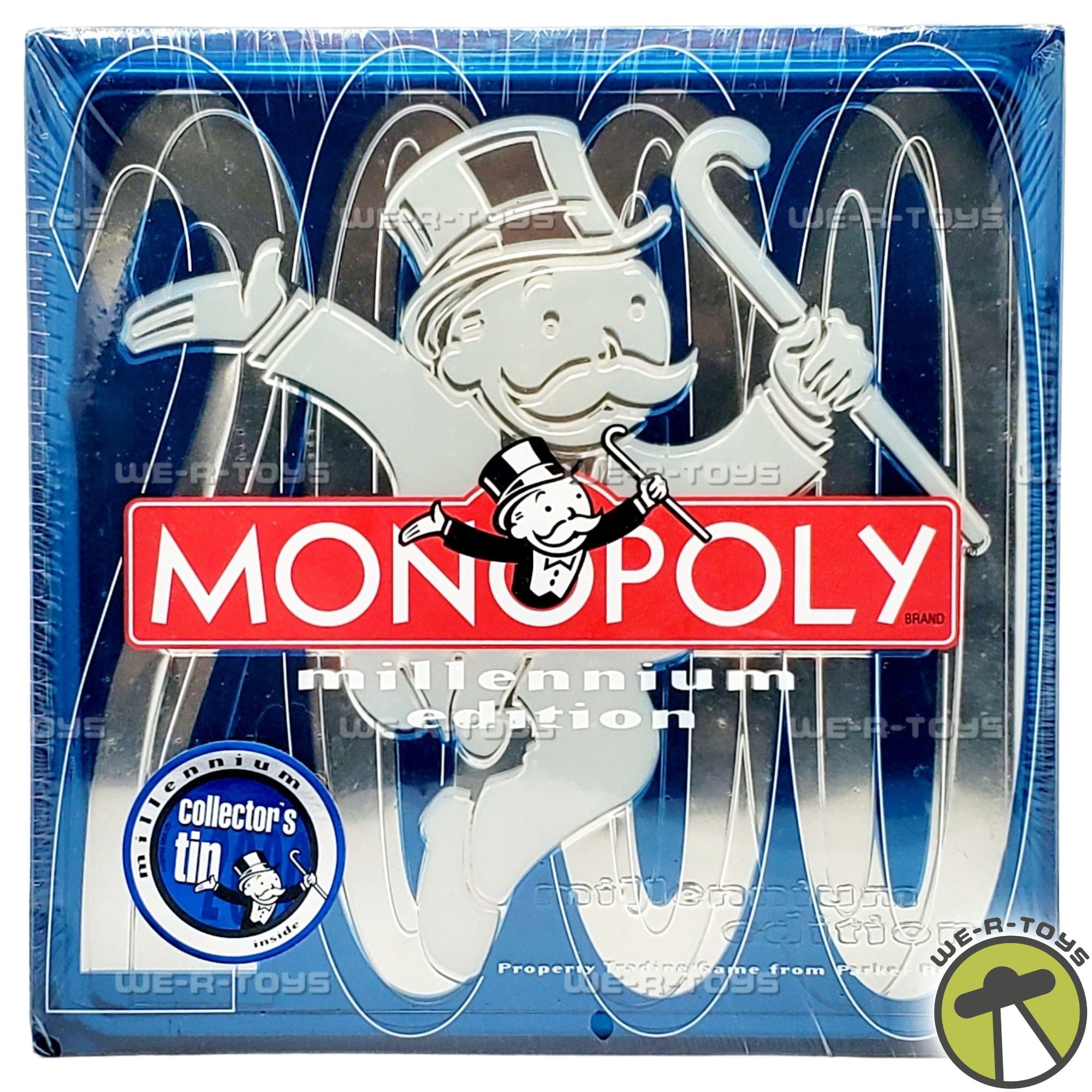 Millennium Collector's Tin Edition 2000 Monopoly Game Parker Brothers ...