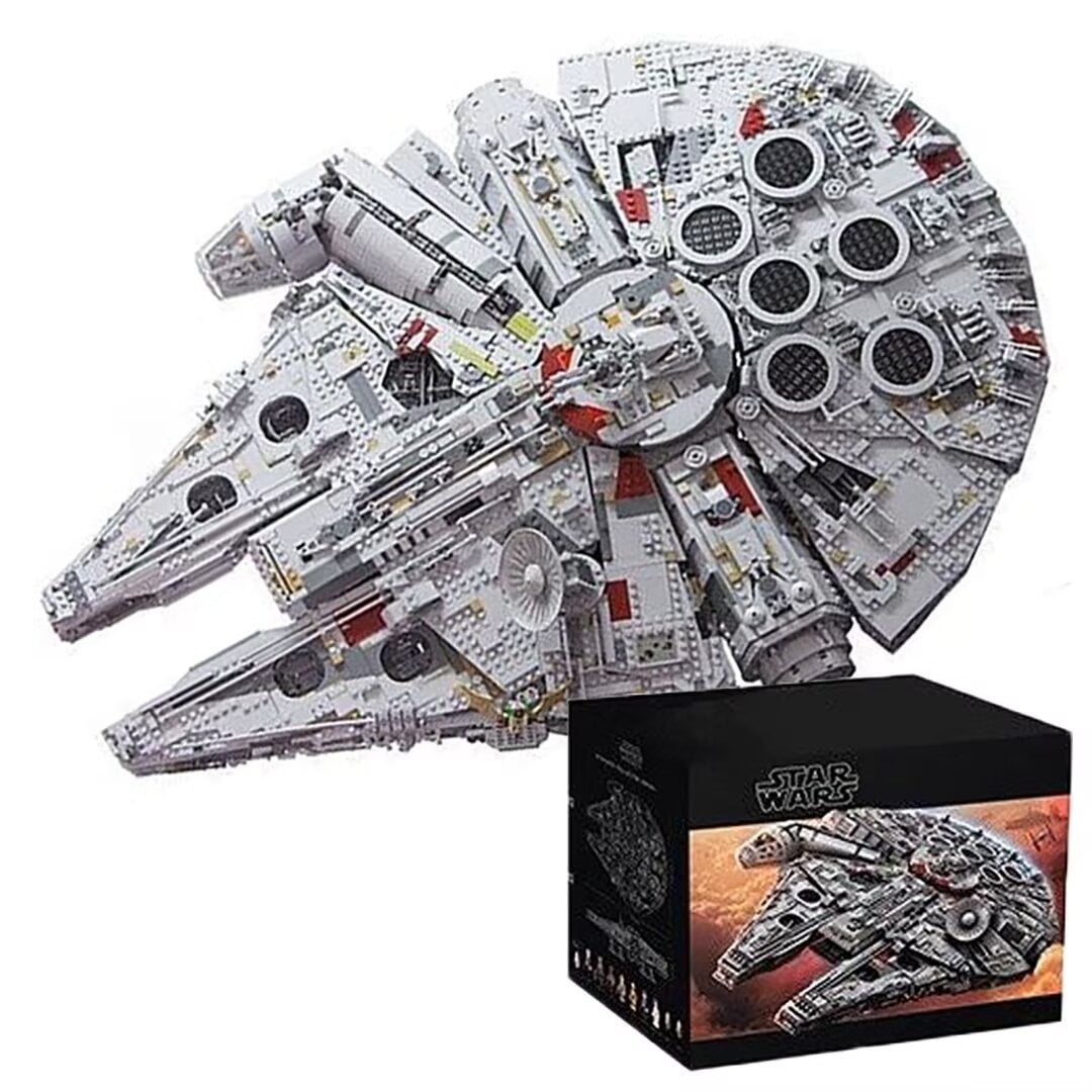 Millennium Falcon 3D Brick (7541pcs) - Walmart.com