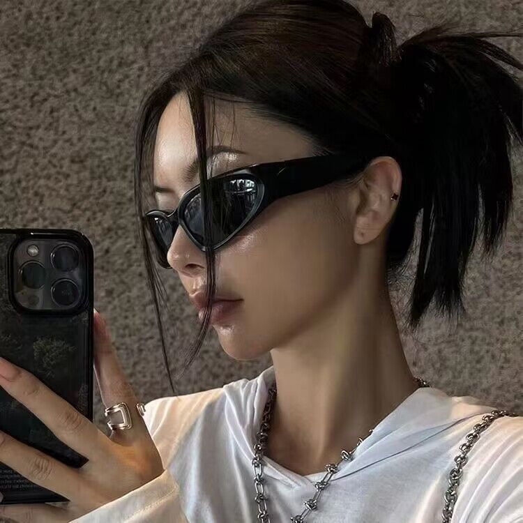 Millennium Future Technology Punk Sunglasses for Men and Women Trendy ...