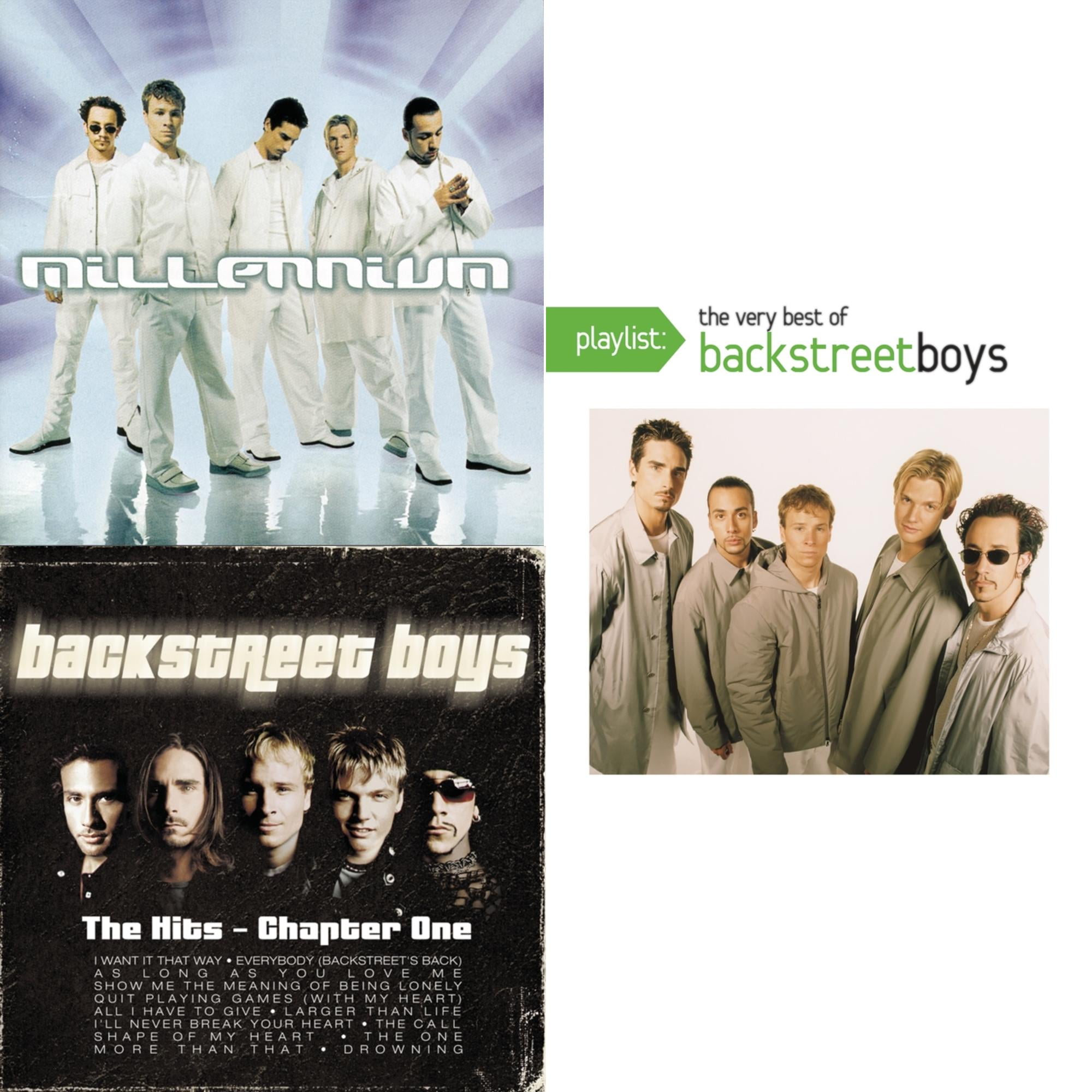 Millennium & Hits: Chapter One & Playlist: Very Best Of Backstreet Boys [CD Bundle] - Walmart.com