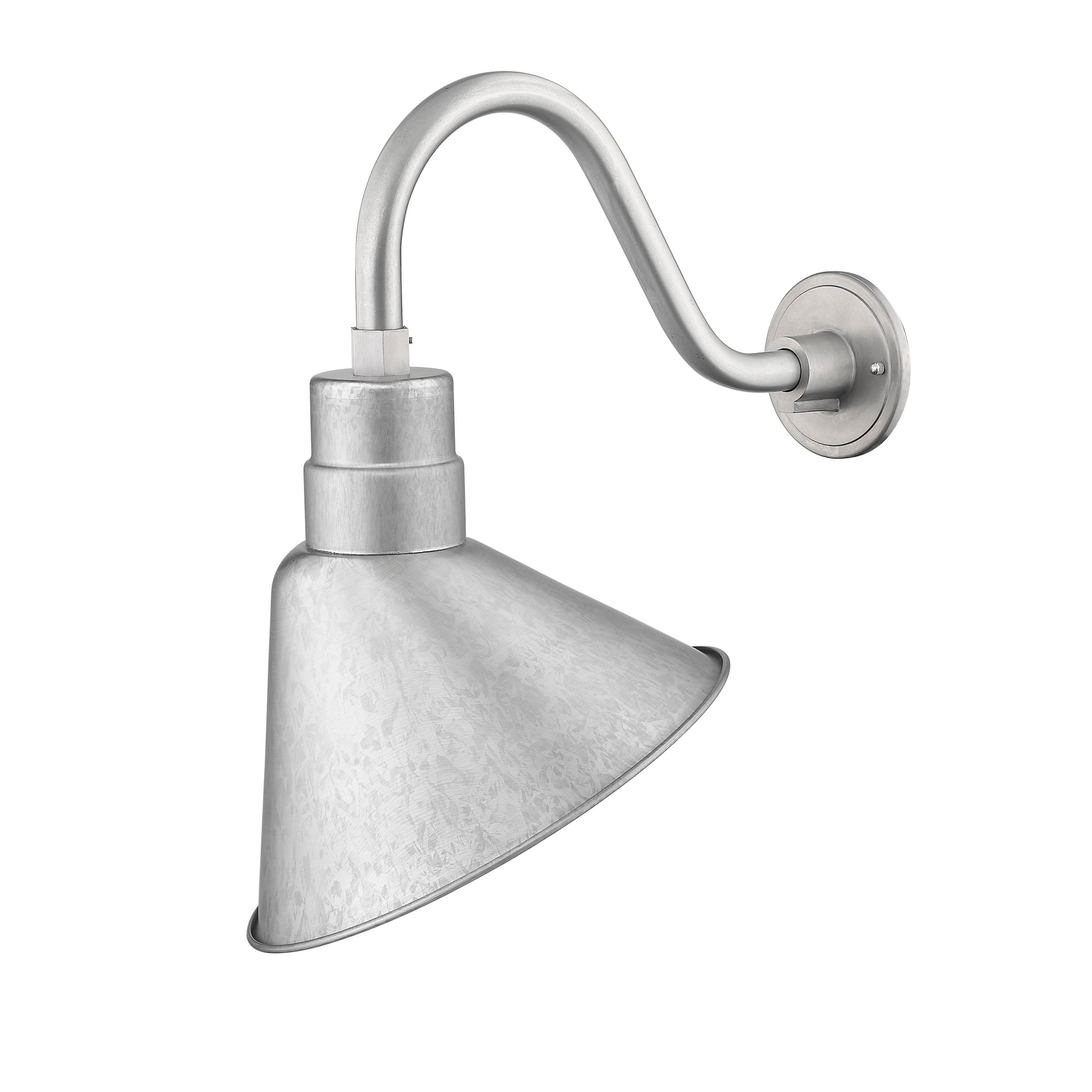 Millennium Lighting 12" Angle Shade with 15" Gooseneck in Multiple ...