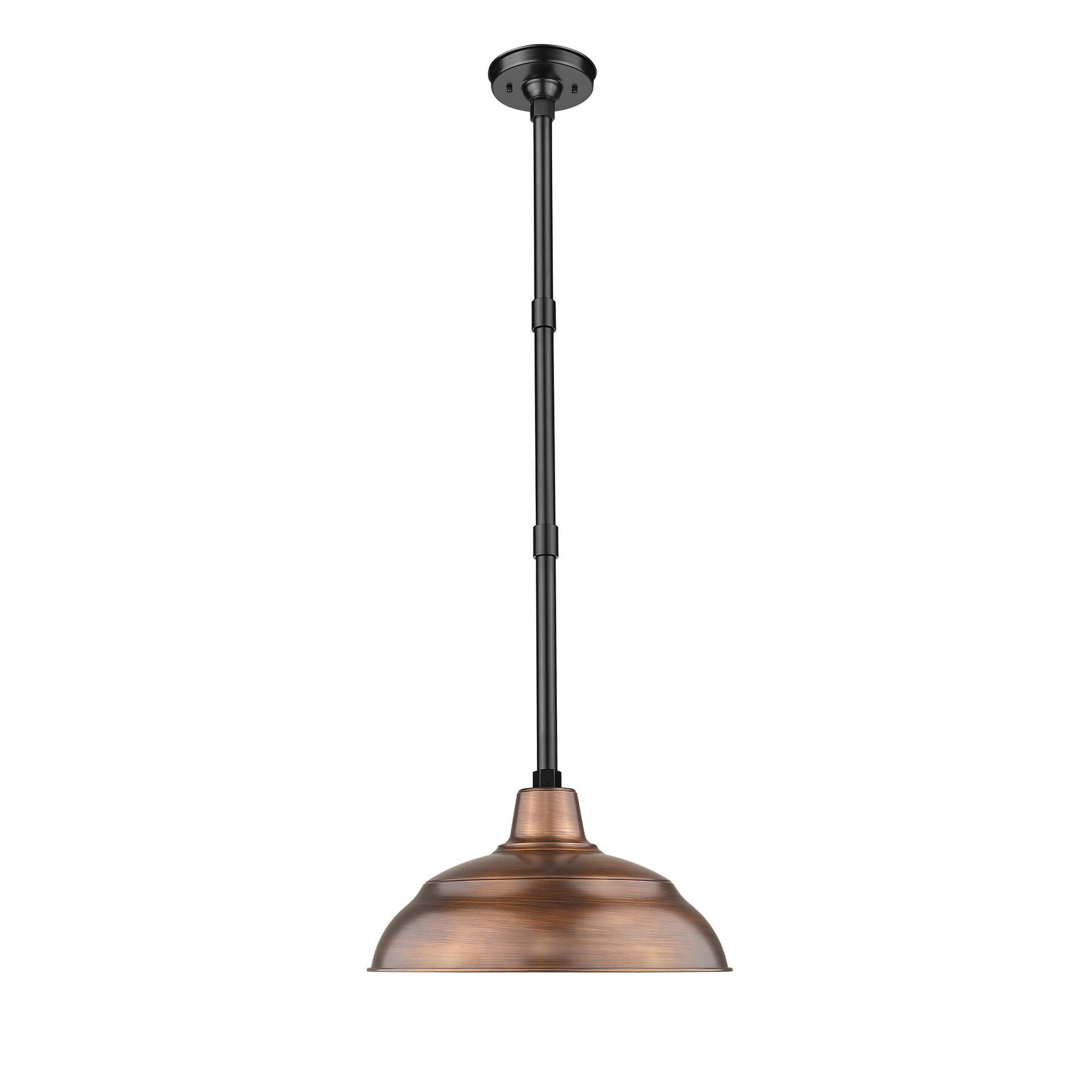 Millennium Lighting 14" Warehouse Shade with Stems & Canopy in Multiple ...