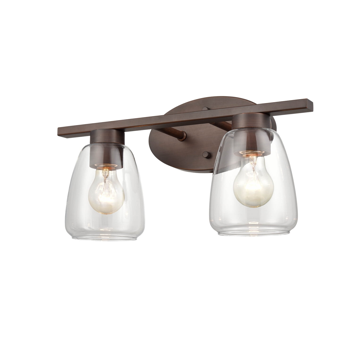 9362-RBZ-Millennium Lighting-2 Light Bath Vanity-9.5 Inches Tall and 16 ...