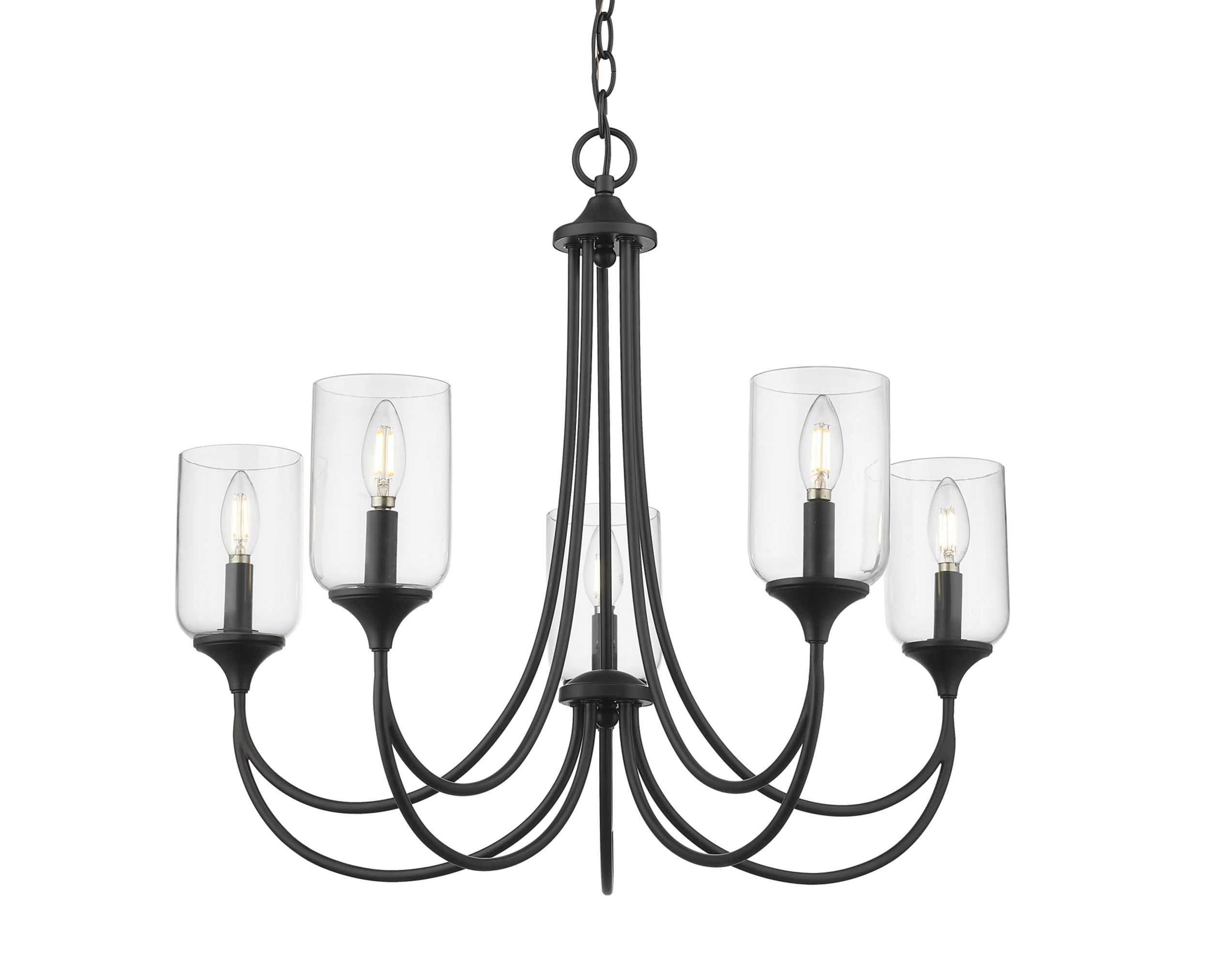 Millennium Lighting 22405 Waddingham 5 Light 27" Wide Pillar Candle ...